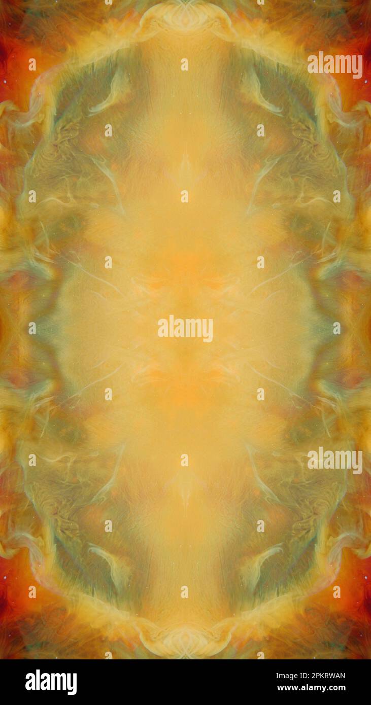 Color mist abstract background yellow red frame Stock Photo - Alamy