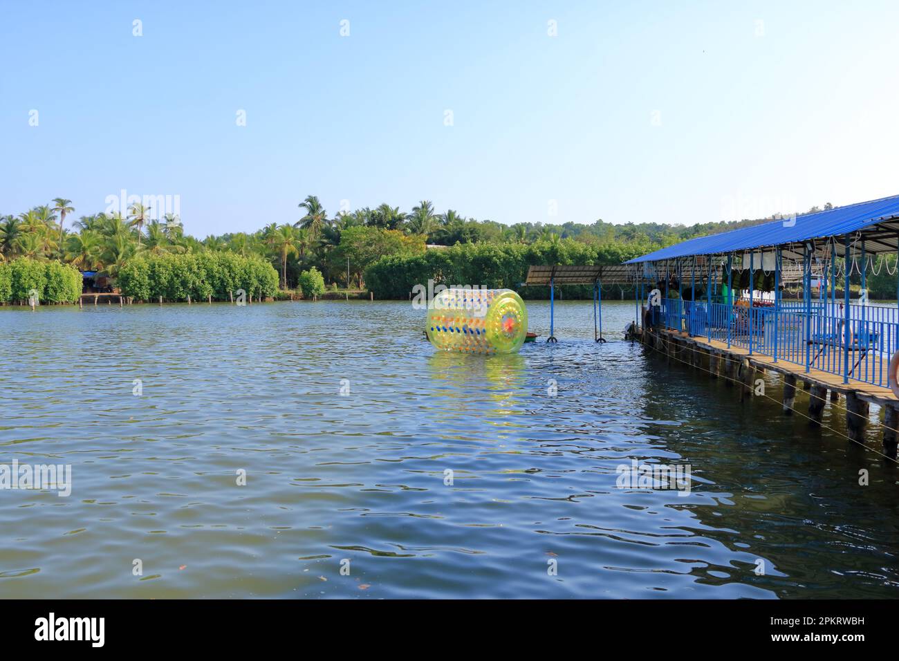 December 28 2022 - Kannur, Kerala in India: People enjoy the Backwater ...