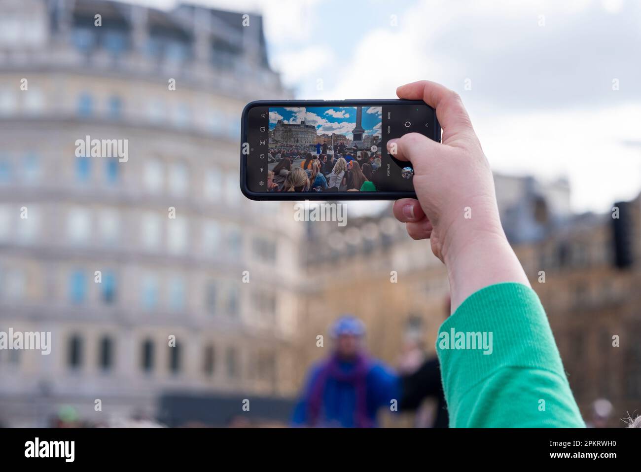 The Passion of Christ open air play by Wintershall in Trafalgar Square ...