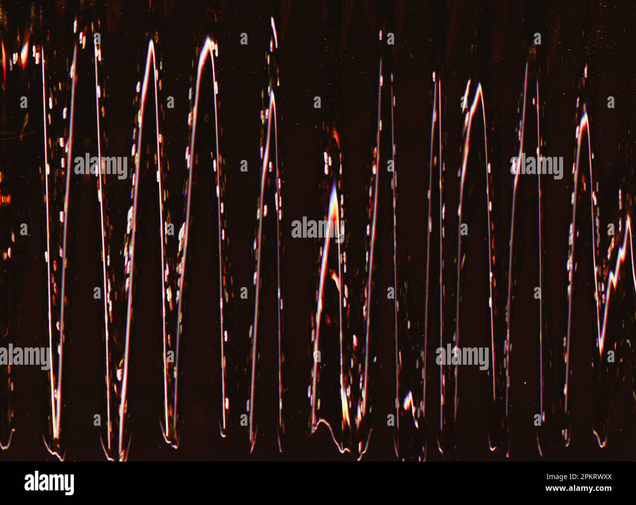 Analog glitch real vhs noise hi-res stock photography and images - Alamy