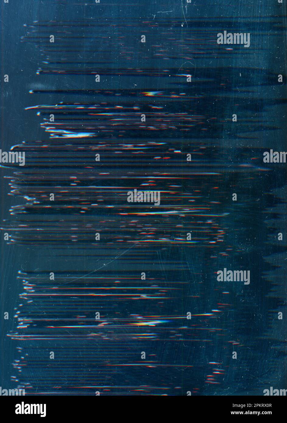 distressed screen old film glitch texture stains Stock Photo - Alamy