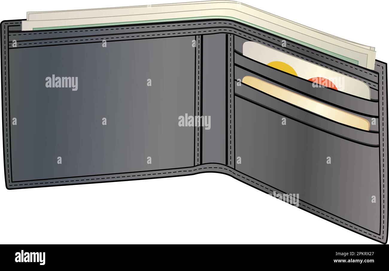 Id wallets Stock Vector Images - Alamy