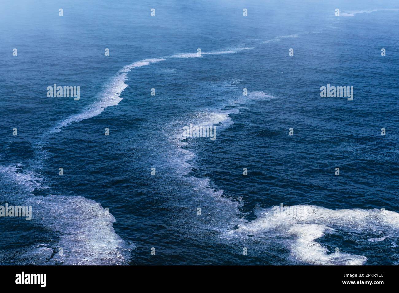 Turquoise surf at Point Reyes National Seashore in California Stock ...