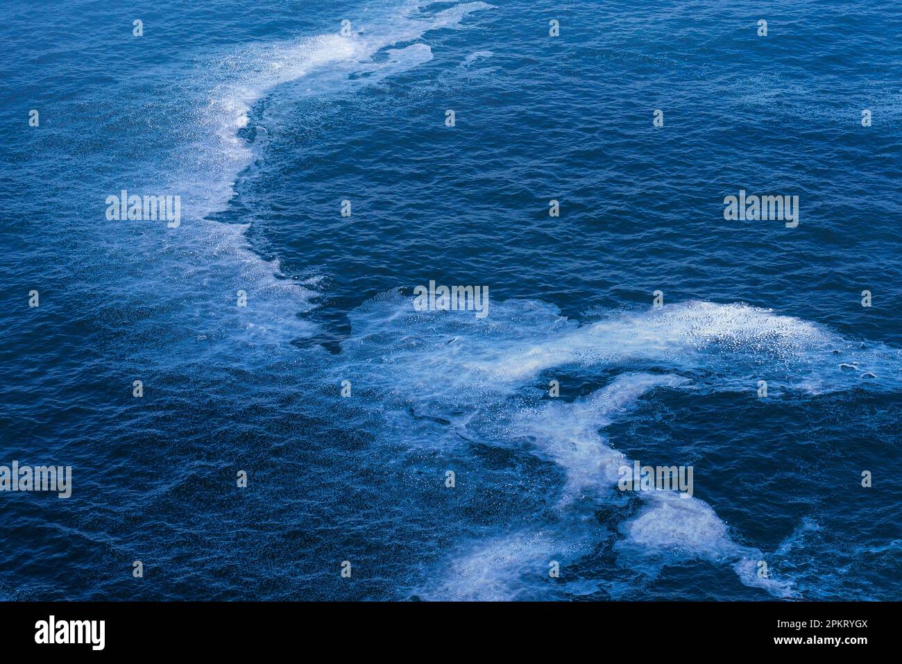 Turquoise surf at Point Reyes National Seashore in California Stock ...