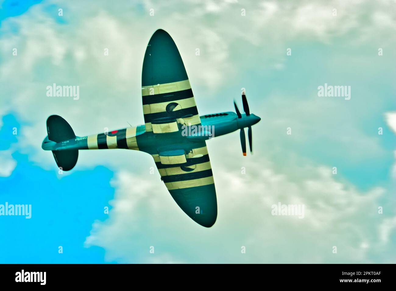 Aircraft Supermarine Spitfire Mk XiX Duxford UK Stock Photo - Alamy