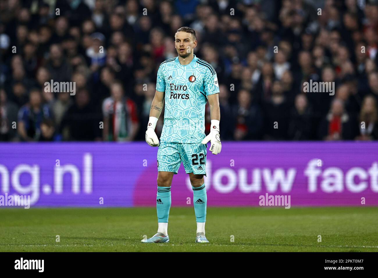 ROTTERDAM - Feyenoord goalkeeper Timon Wellenreuther during the Dutch premier league match ...