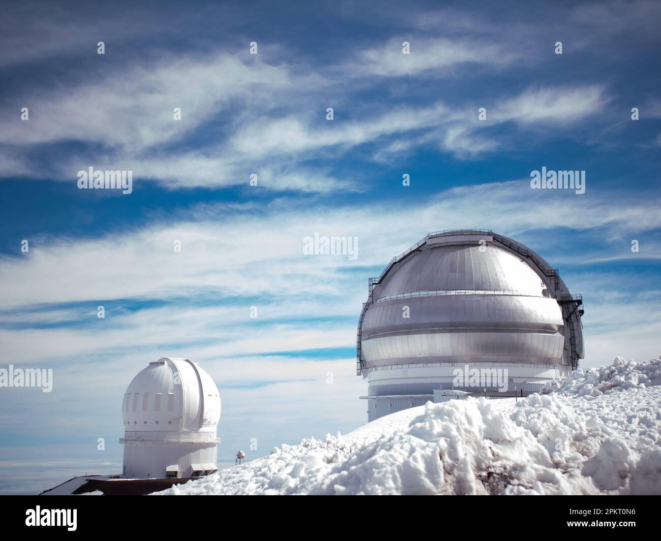 The Mauna Kea Observatory and the Visitor Information Station, located ...