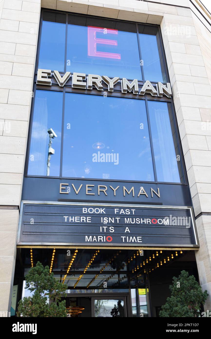 Super mario bros cinema release hi-res stock photography and images - Alamy