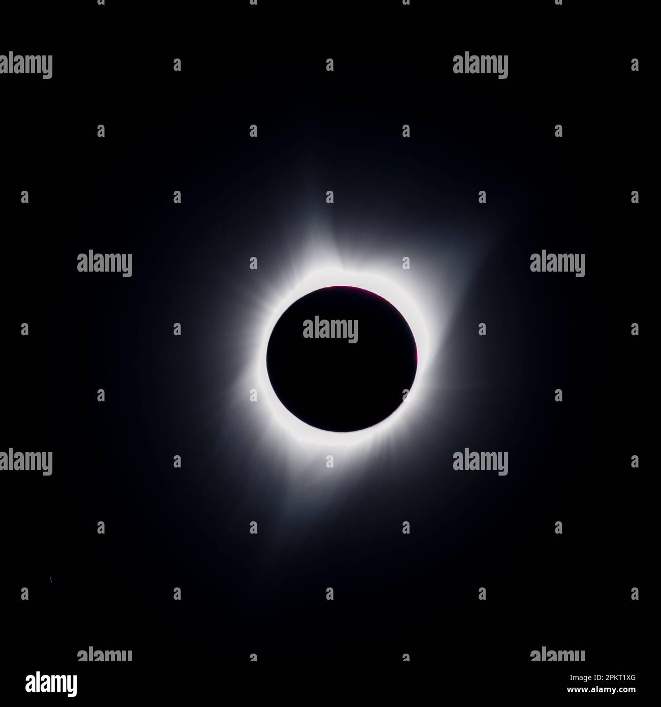 View of the 2017 great america solar eclipse Stock Photo - Alamy