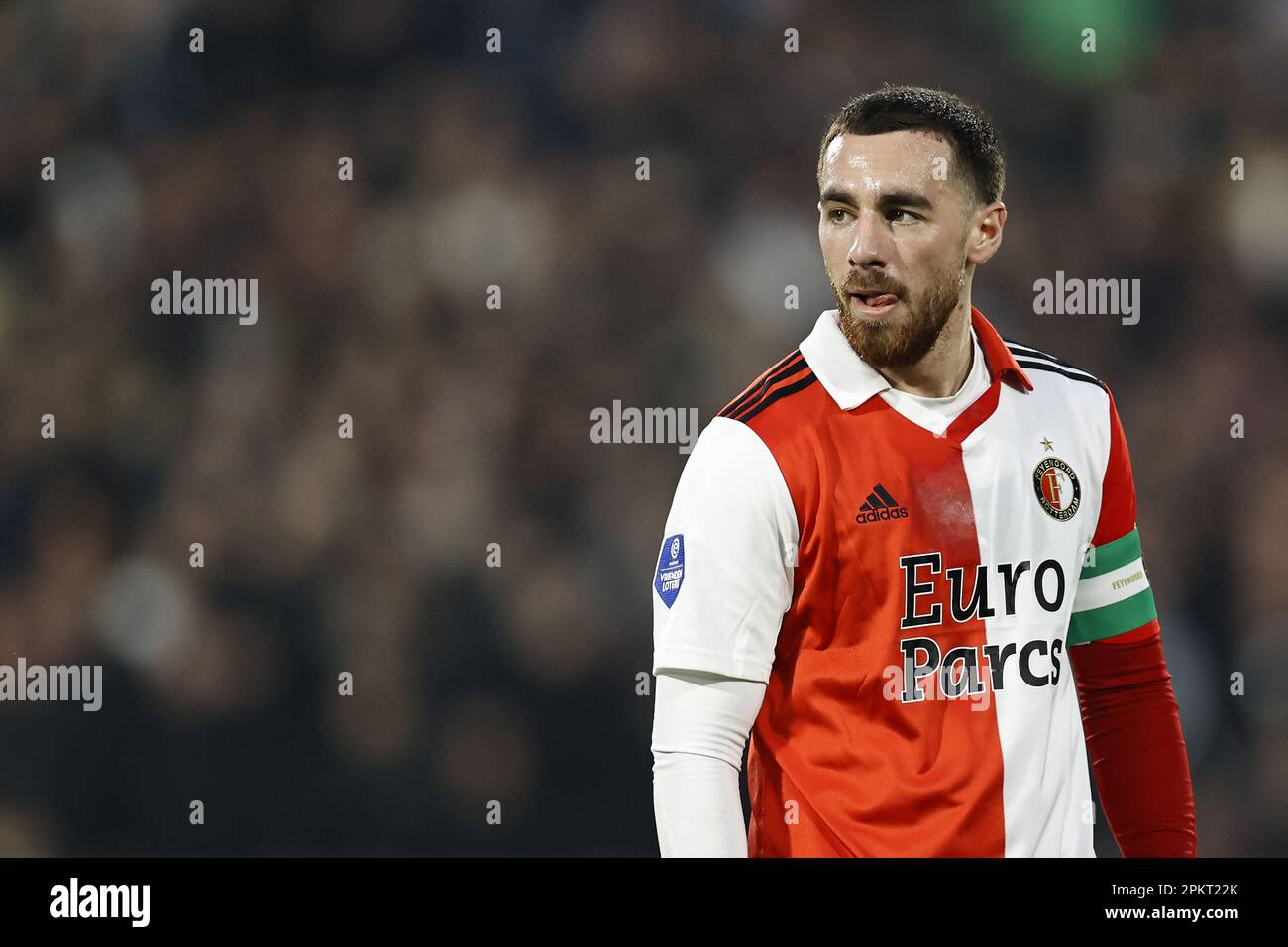 ROTTERDAM - Orkun Kokcu of Feyenoord during the Dutch premier league match between Feyenoord and ...