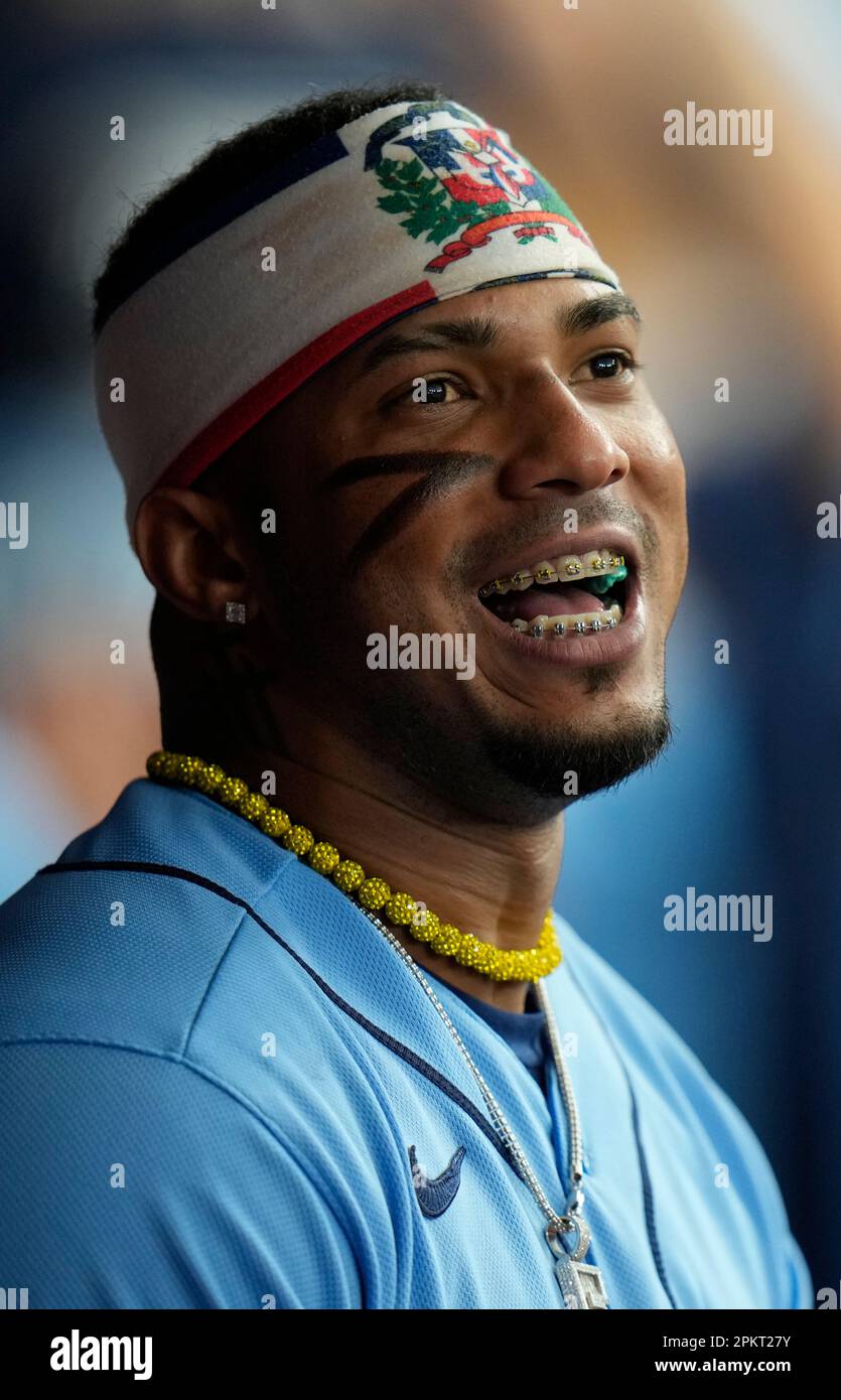 Tampa Bay Rays' Wander Franco against the Oakland Athletics during the ...
