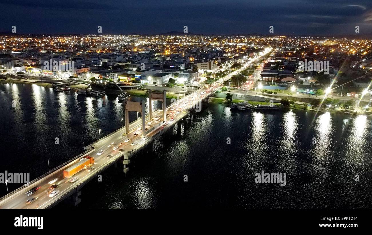 juazeiro, bahia, brazil - april 4, 2023: view of the city of Juazeiro ...