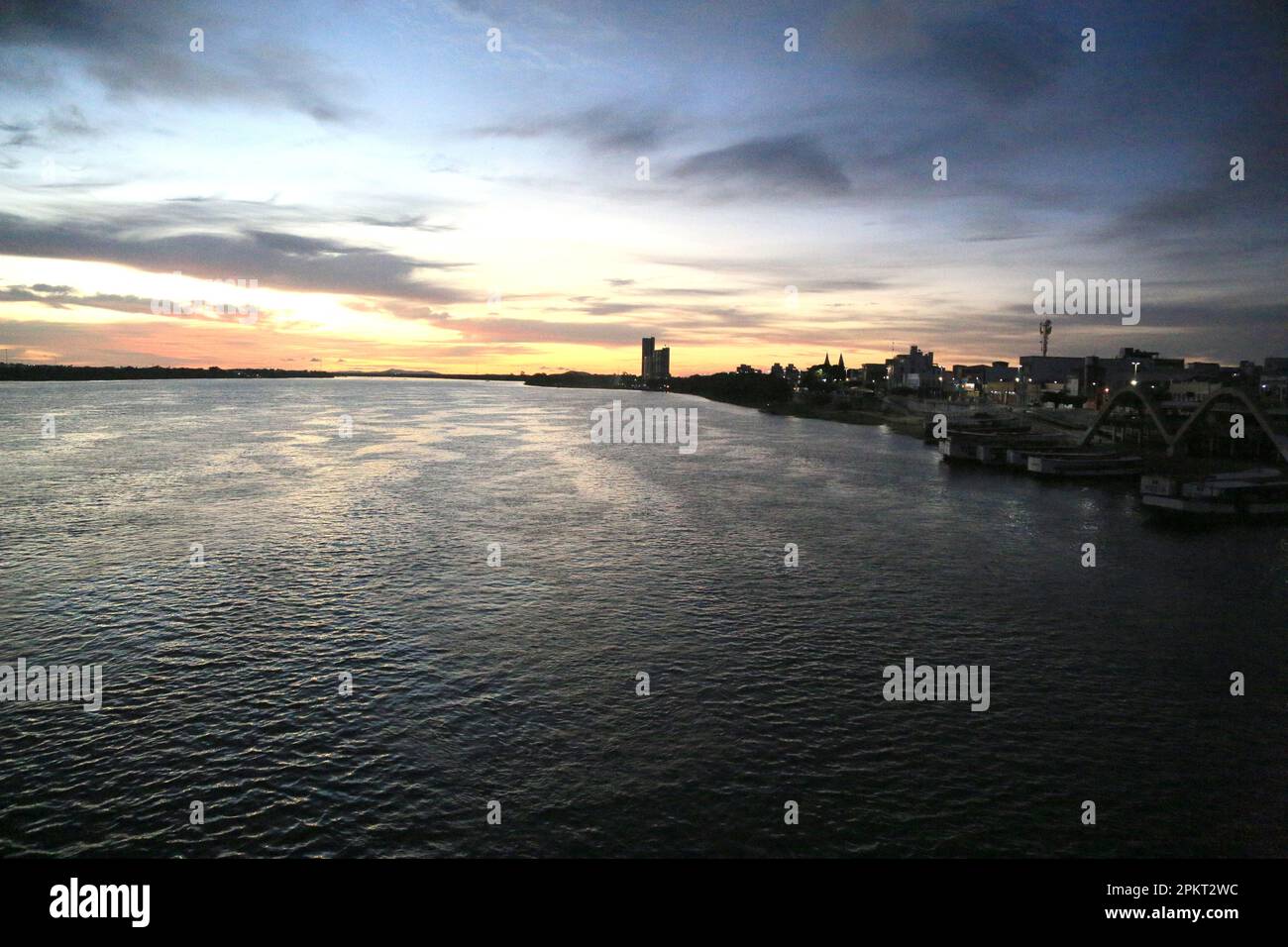 juazeiro, bahia, brazil - april 4, 2023: view of the Sao Francisco ...