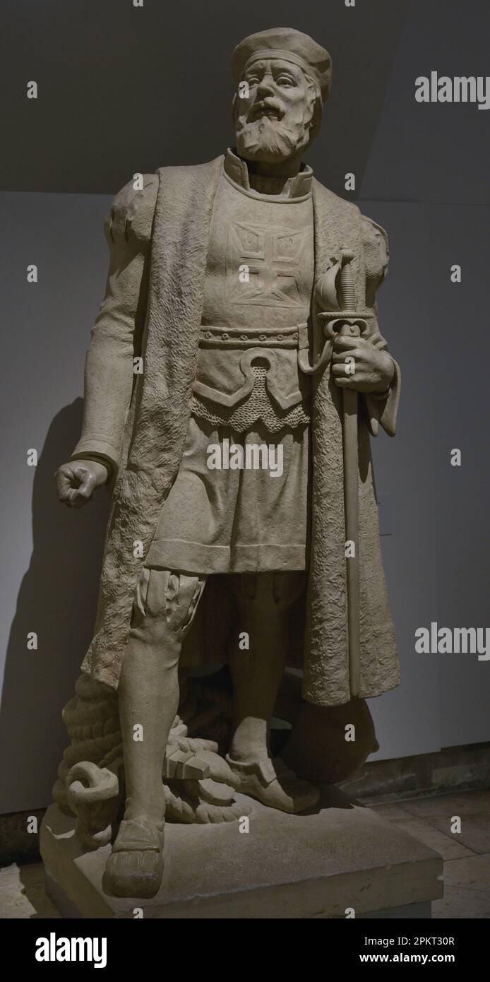 Vasco da Gama (1460-1524). Portuguese explorer. First European to reach ...