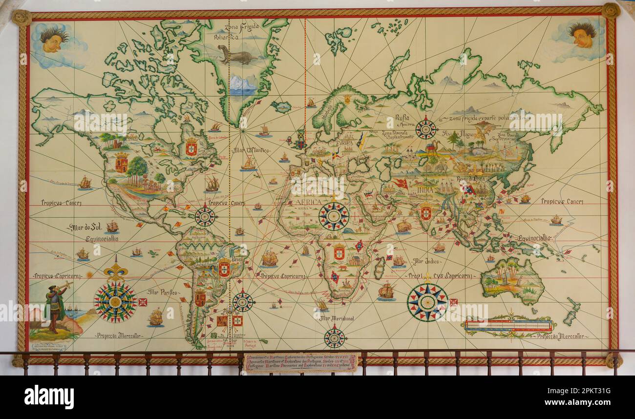 Portuguese maritime discoveries and explorations. 15th-16th centuries ...