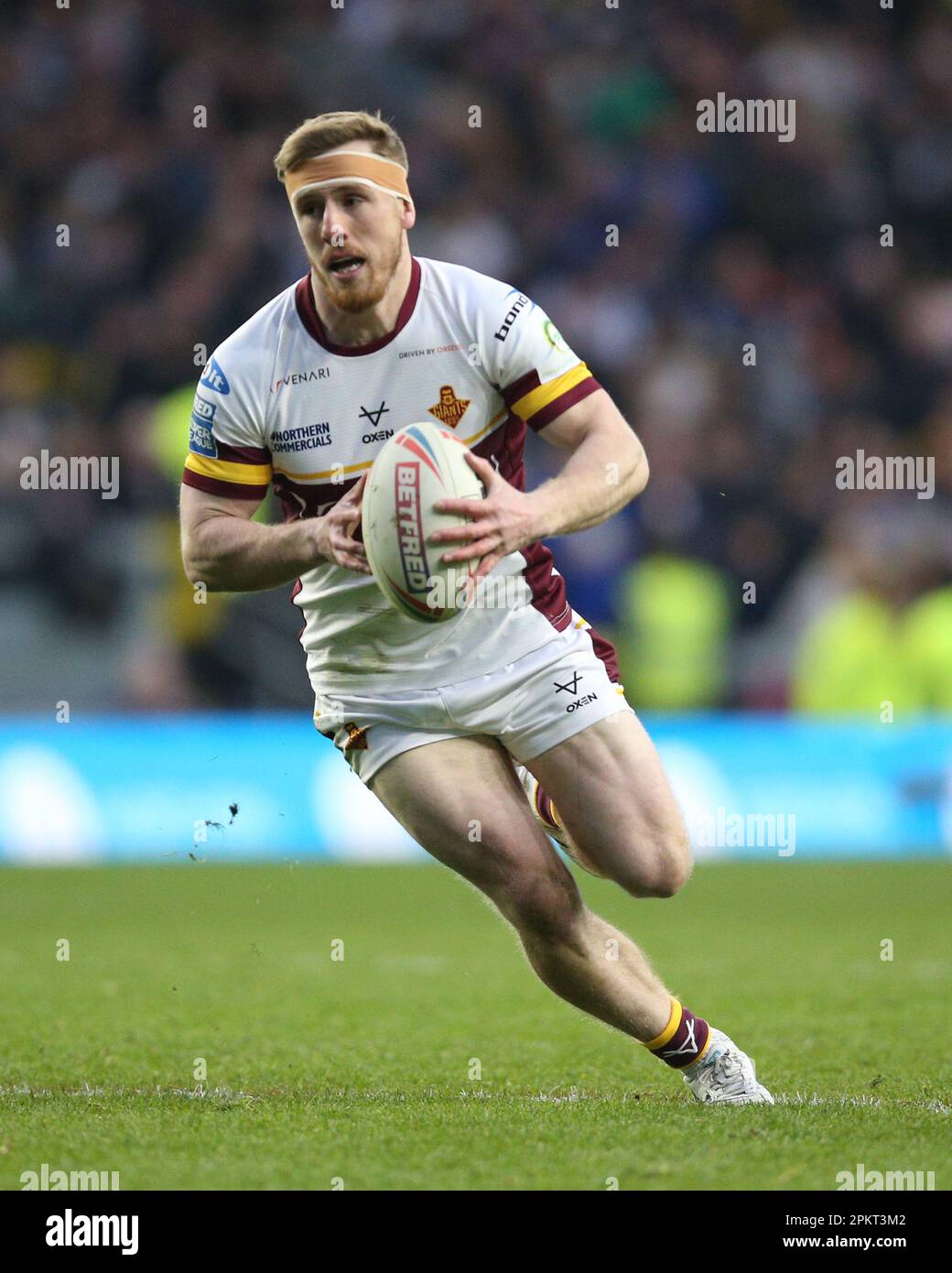 Huddersfield Giants’ Adam O’Brien in action during the Betfred Super ...