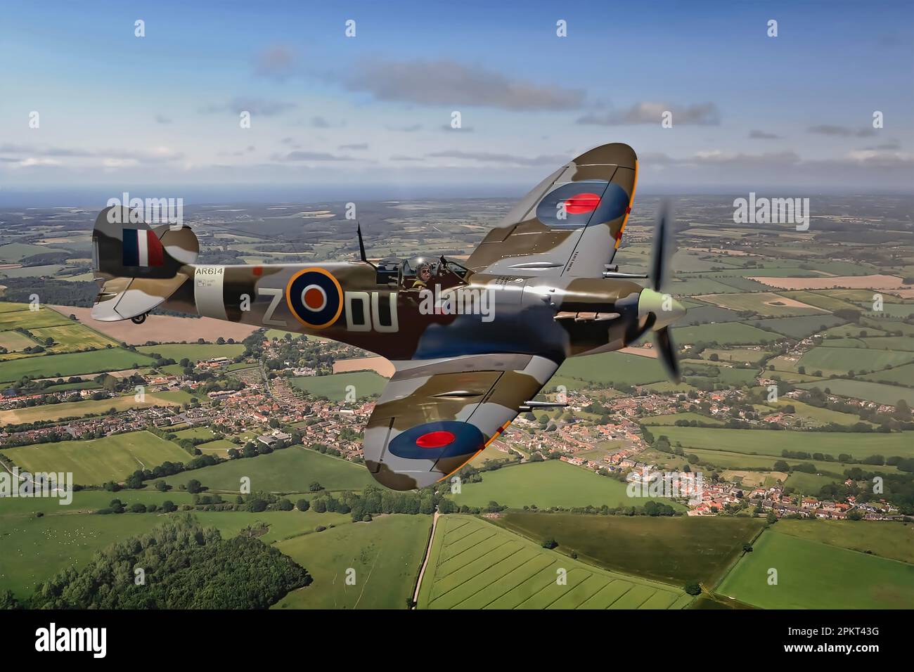 World war ii british spitfire hi-res stock photography and images - Alamy