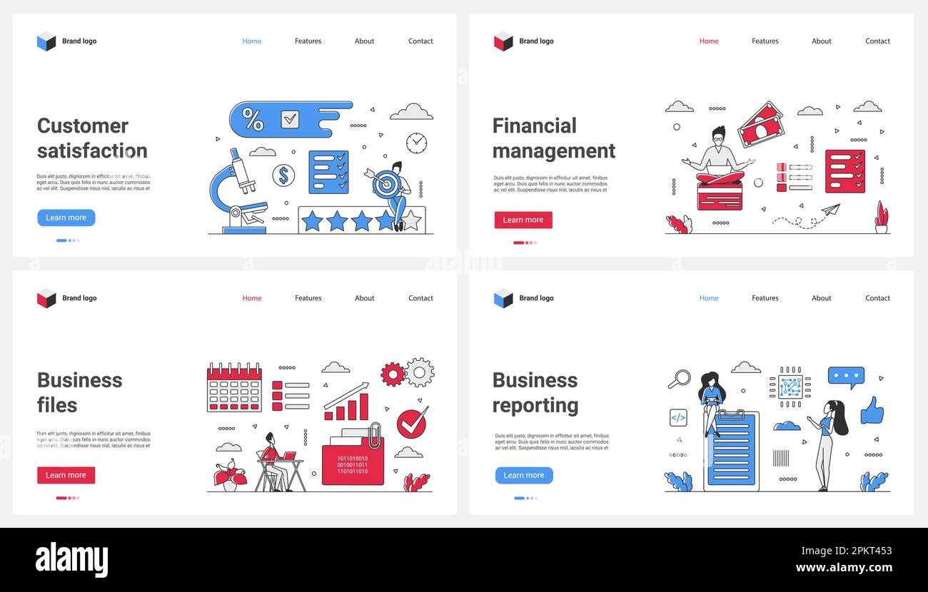 Customers feedback and satisfaction, financial report, file management ...
