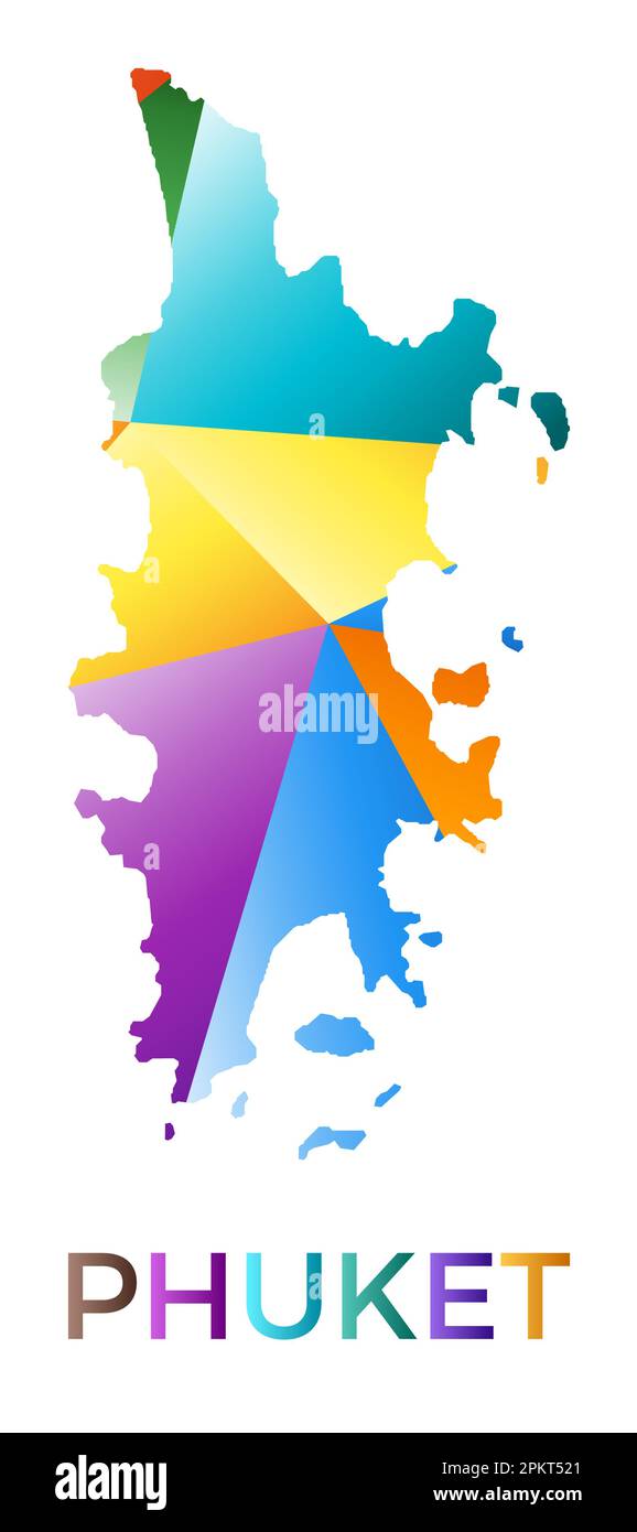 Island phuket map Stock Vector Images - Alamy