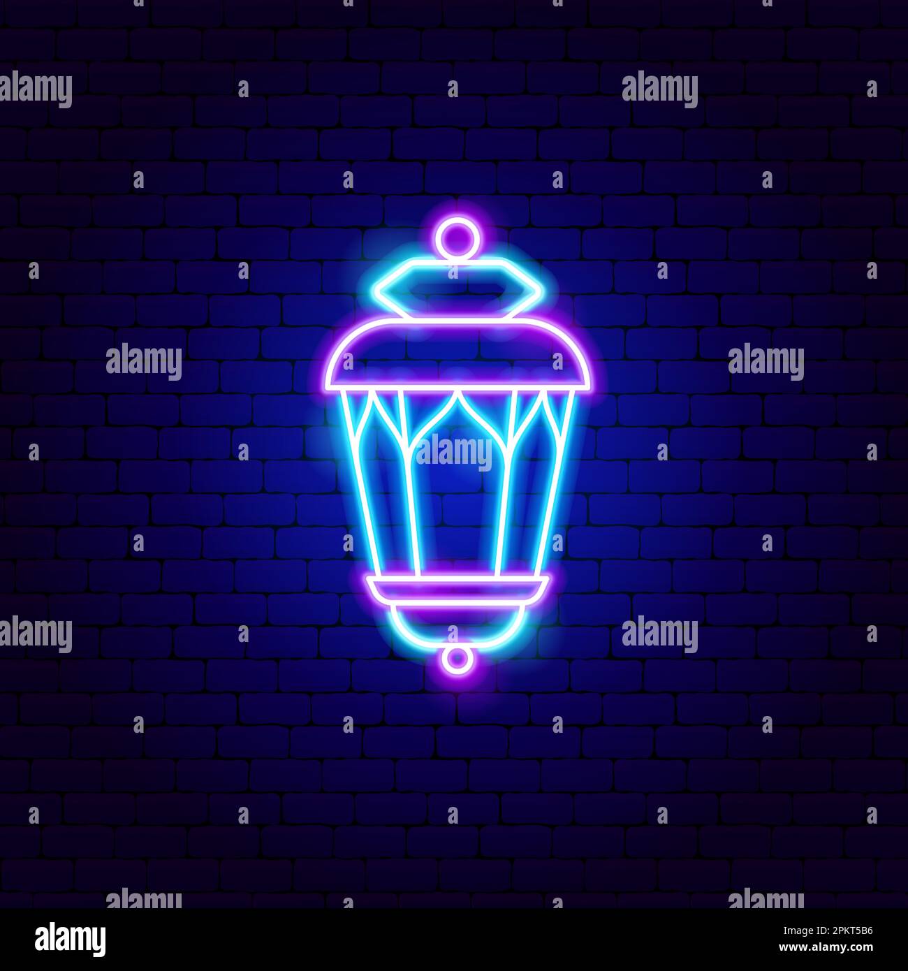 Lantern Islam Ramadan Neon Sign Stock Vector Image & Art - Alamy