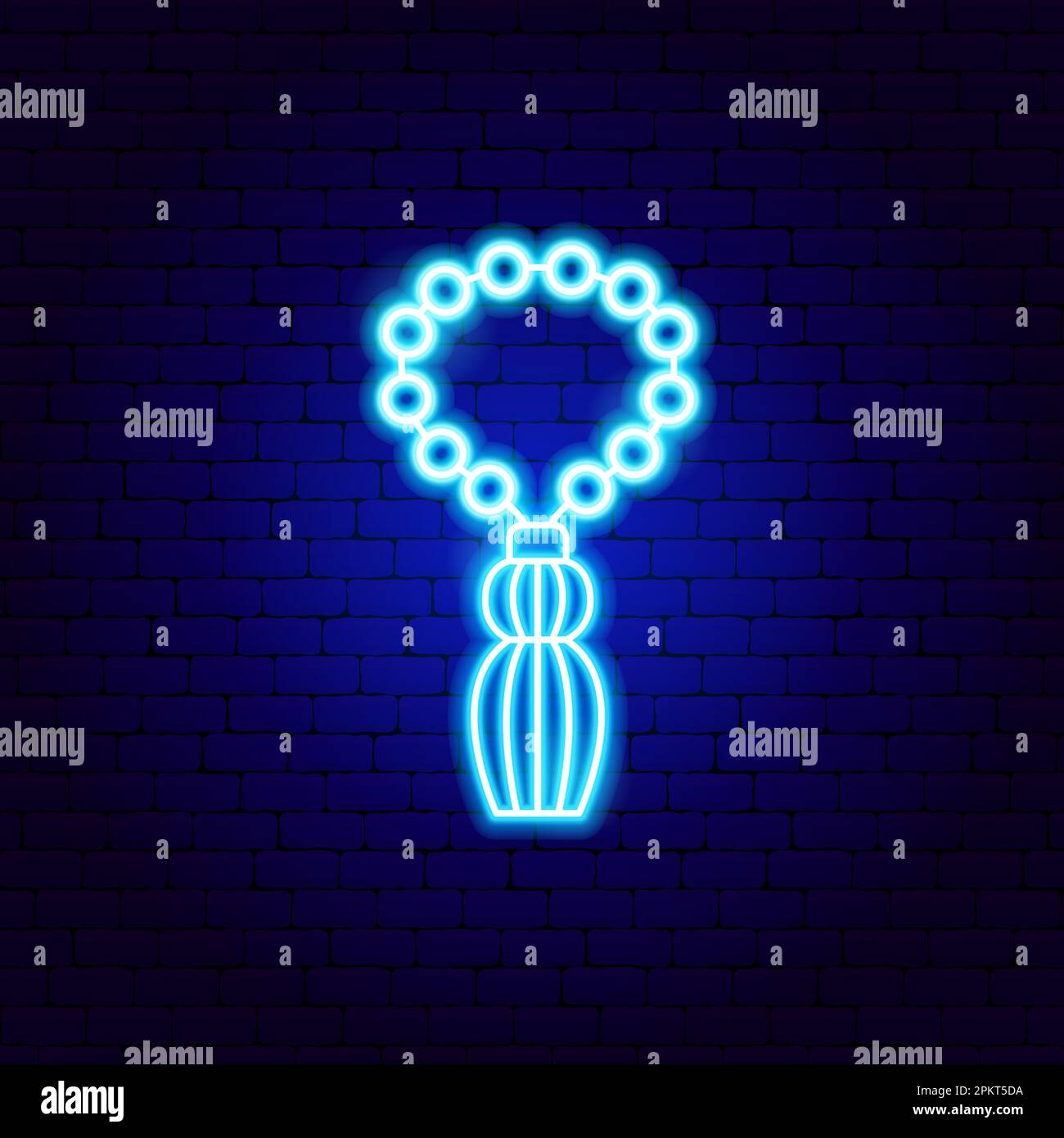 Prayer Beads Neon Sign Stock Vector Image & Art - Alamy