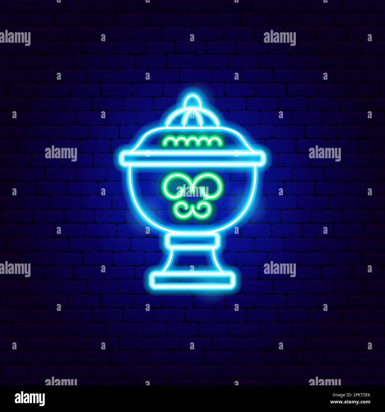 Arabic Dish Neon Sign Stock Vector Image & Art - Alamy