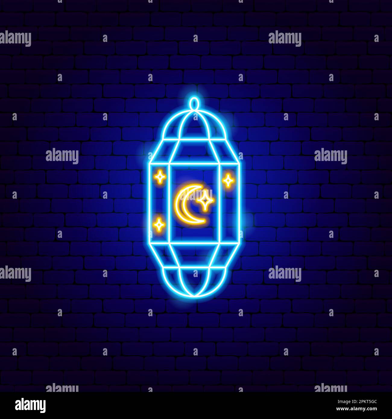 Lantern Arabic Ramadan Neon Sign Stock Vector Image & Art - Alamy