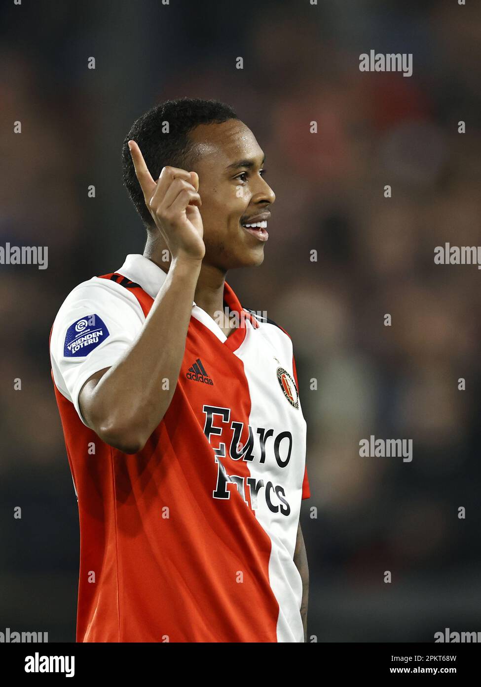 ROTTERDAM - Igor Paixao of Feyenoord celebrates the 4-0 during the ...