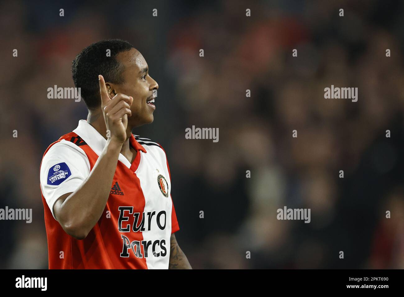 ROTTERDAM - Igor Paixao of Feyenoord celebrates the 4-0 during the ...
