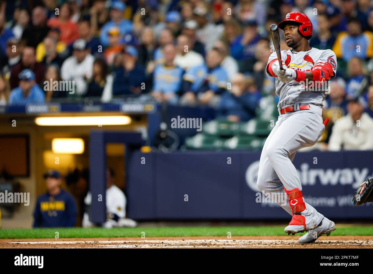 April 8, 2023: St. Louis Cardinals left fielder Jordan Walker (18 ...