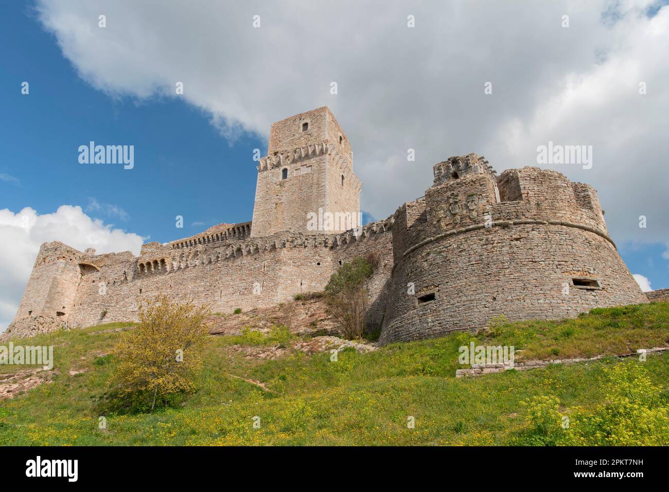 Rocca maggiore fortress in assisi hi-res stock photography and images ...