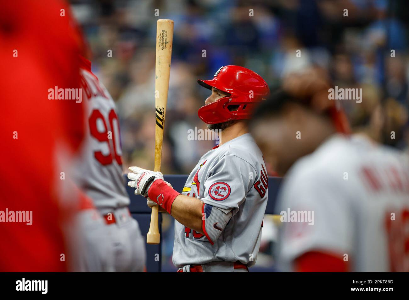 April 8, 2023: St. Louis Cardinals first baseman Paul Goldschmidt (46 ...