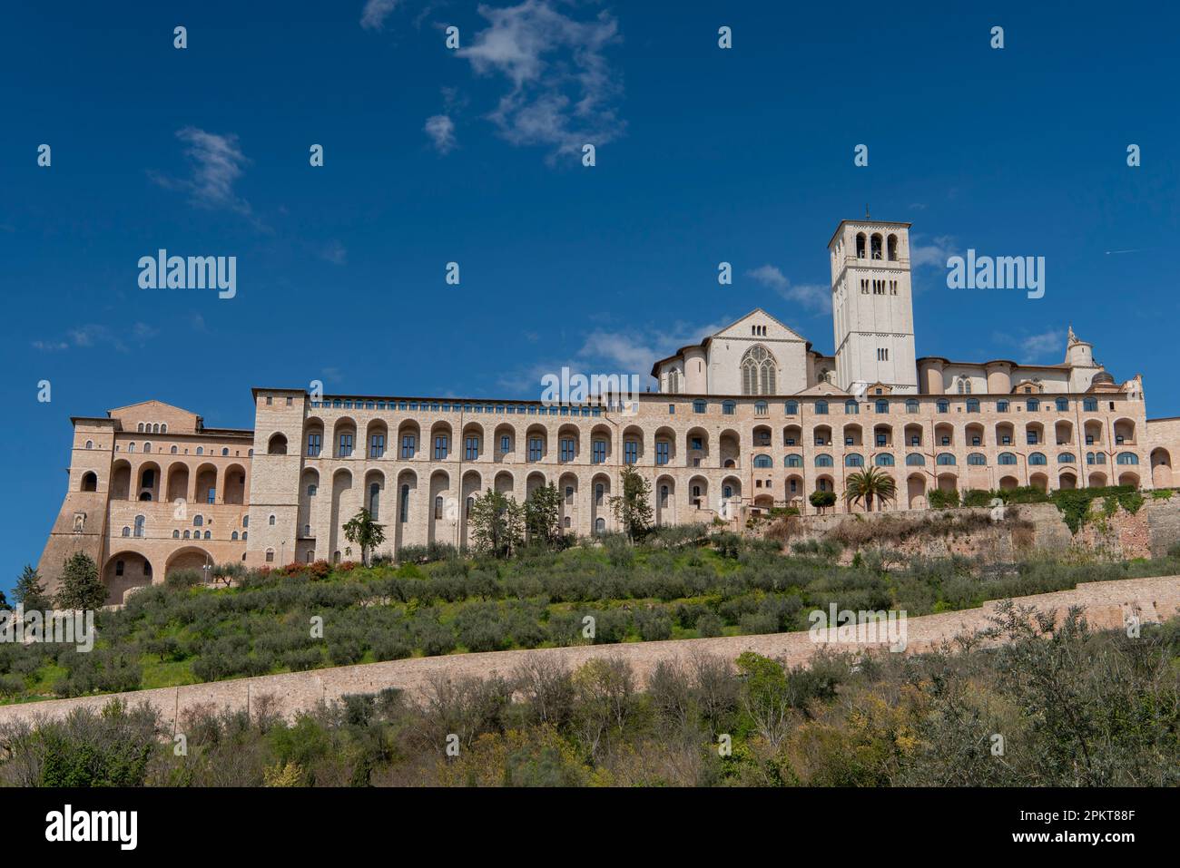 Basilica of Saint Francis of Assisi, Italy Stock Photo - Alamy