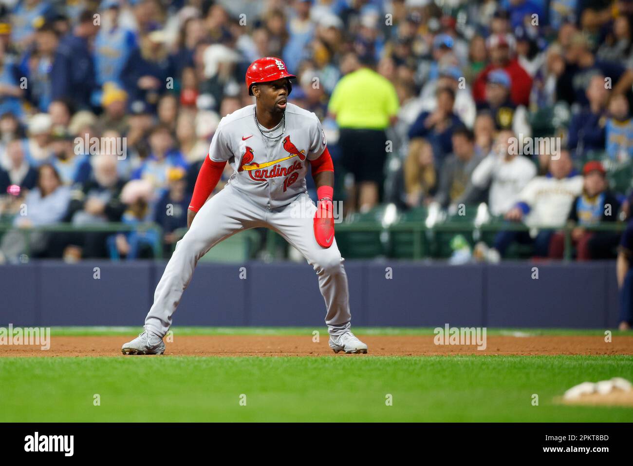 April 8, 2023: St. Louis Cardinals left fielder Jordan Walker (18 ...