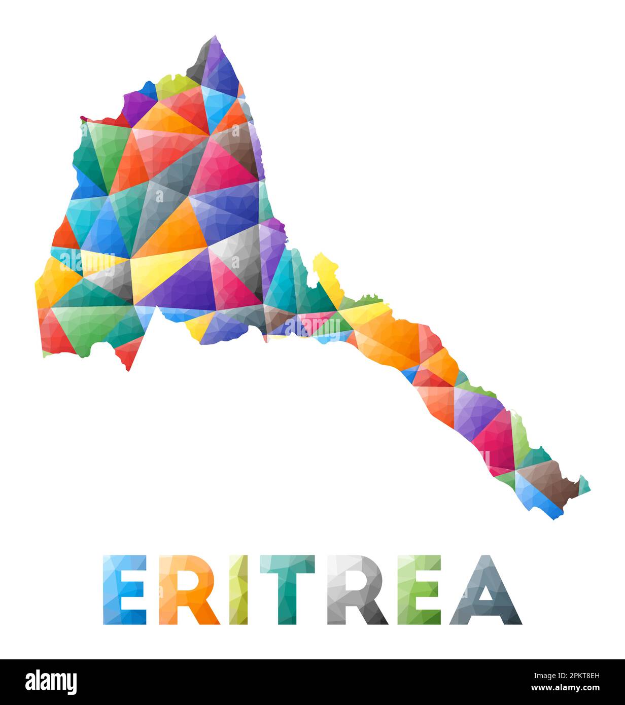 Eritrean map design hi-res stock photography and images - Alamy