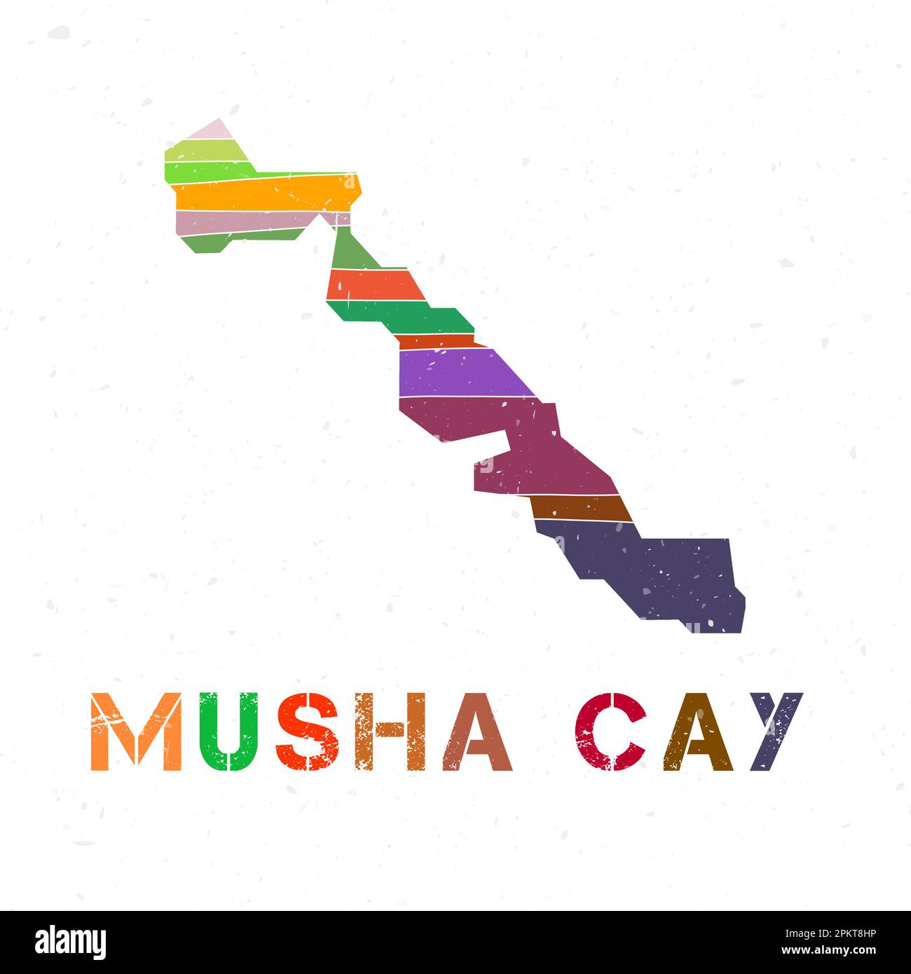 Musha cay map hi-res stock photography and images - Alamy