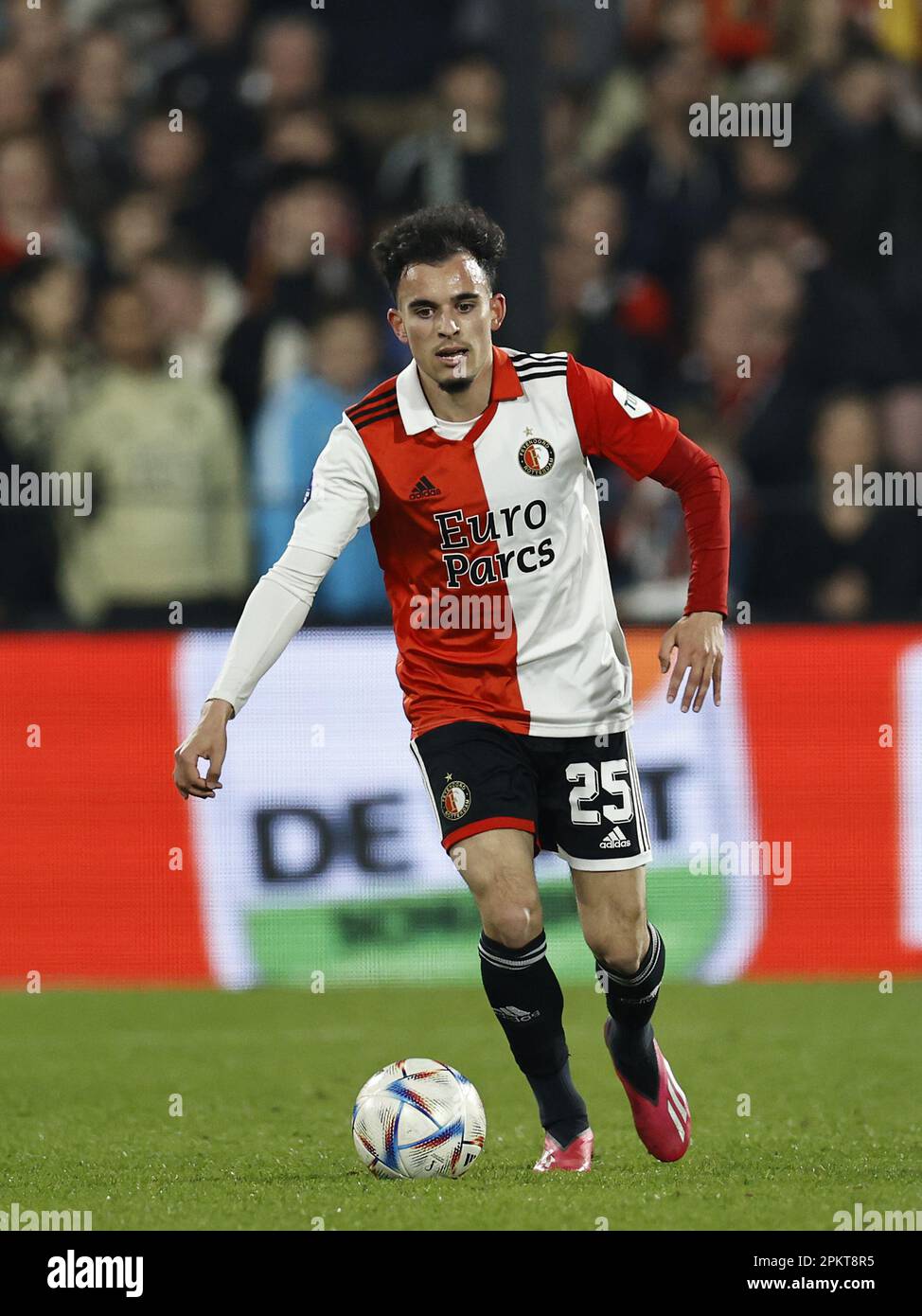 ROTTERDAM - Mohamed Taabouni of Feyenoord during the Dutch premier ...