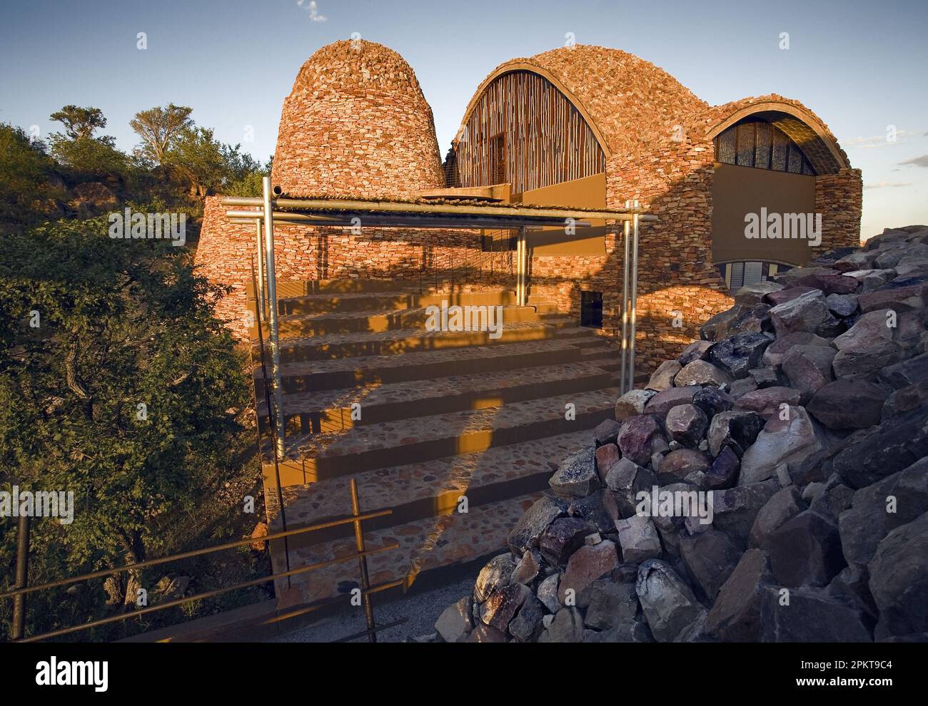 Mapungubwe interpretation centre is situated at the confluence of the ...