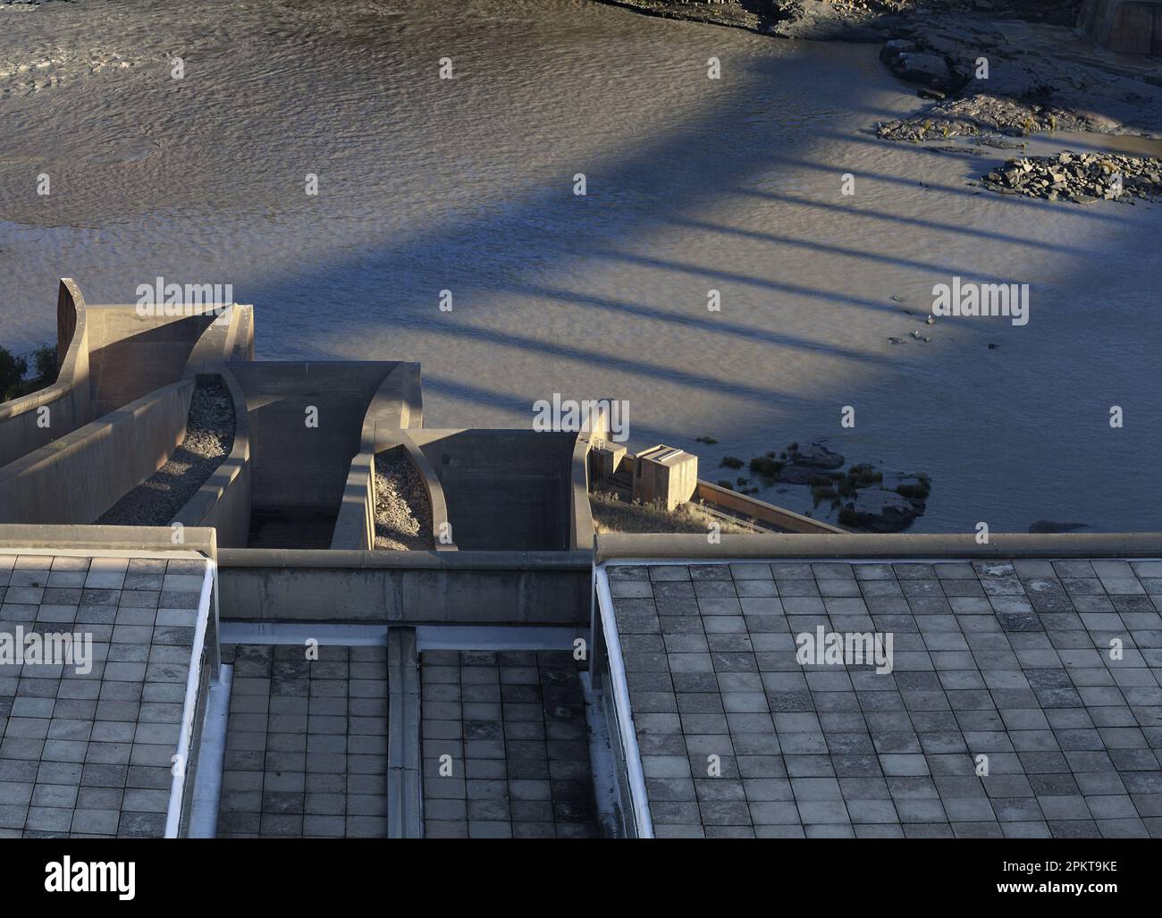 The Gariep Dam is the largest storage reservoir in South Africa. Its ...