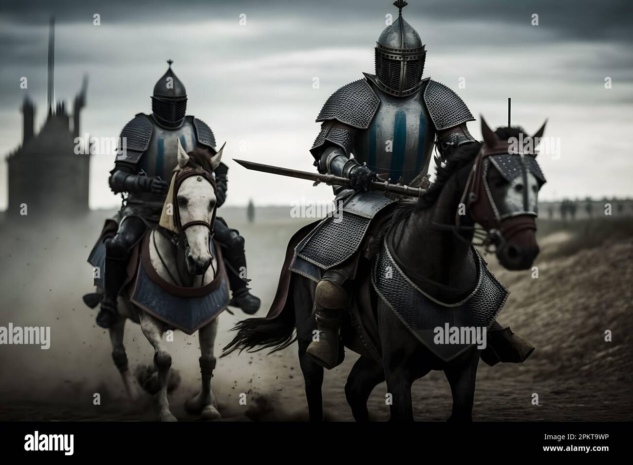 Dark age warfare hi-res stock photography and images - Alamy