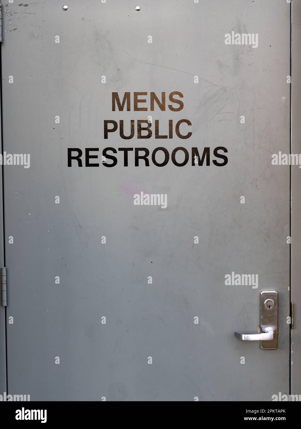 Mens public restroom hi-res stock photography and images - Alamy