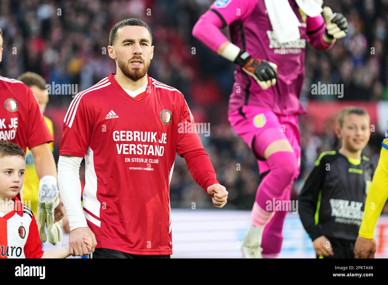 Rotterdam - Orkun Kokcu of Feyenoord during the match between Feyenoord v RKC Waalwijk at ...
