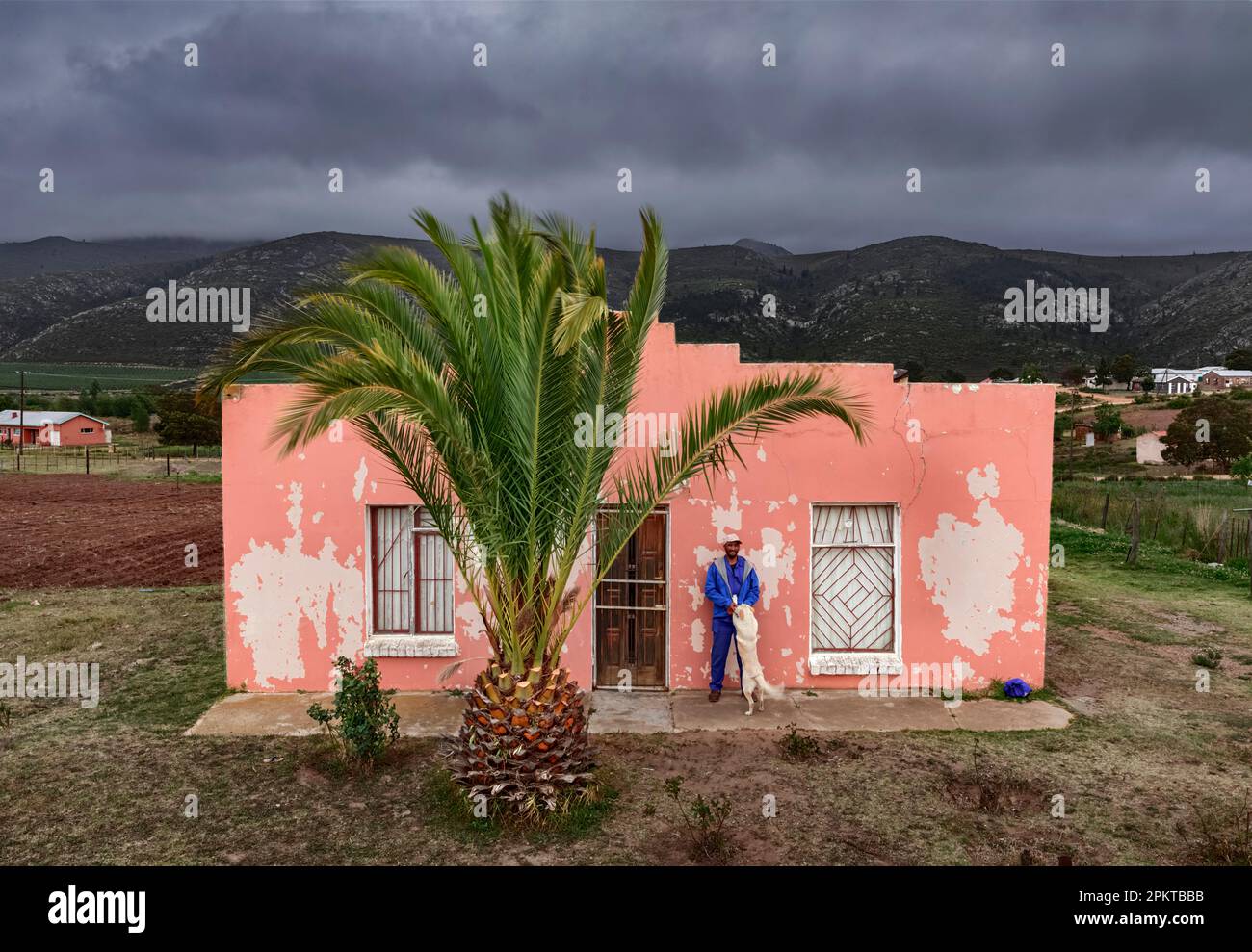 A house in Haarlem Village in the Langkloof Stock Photo - Alamy