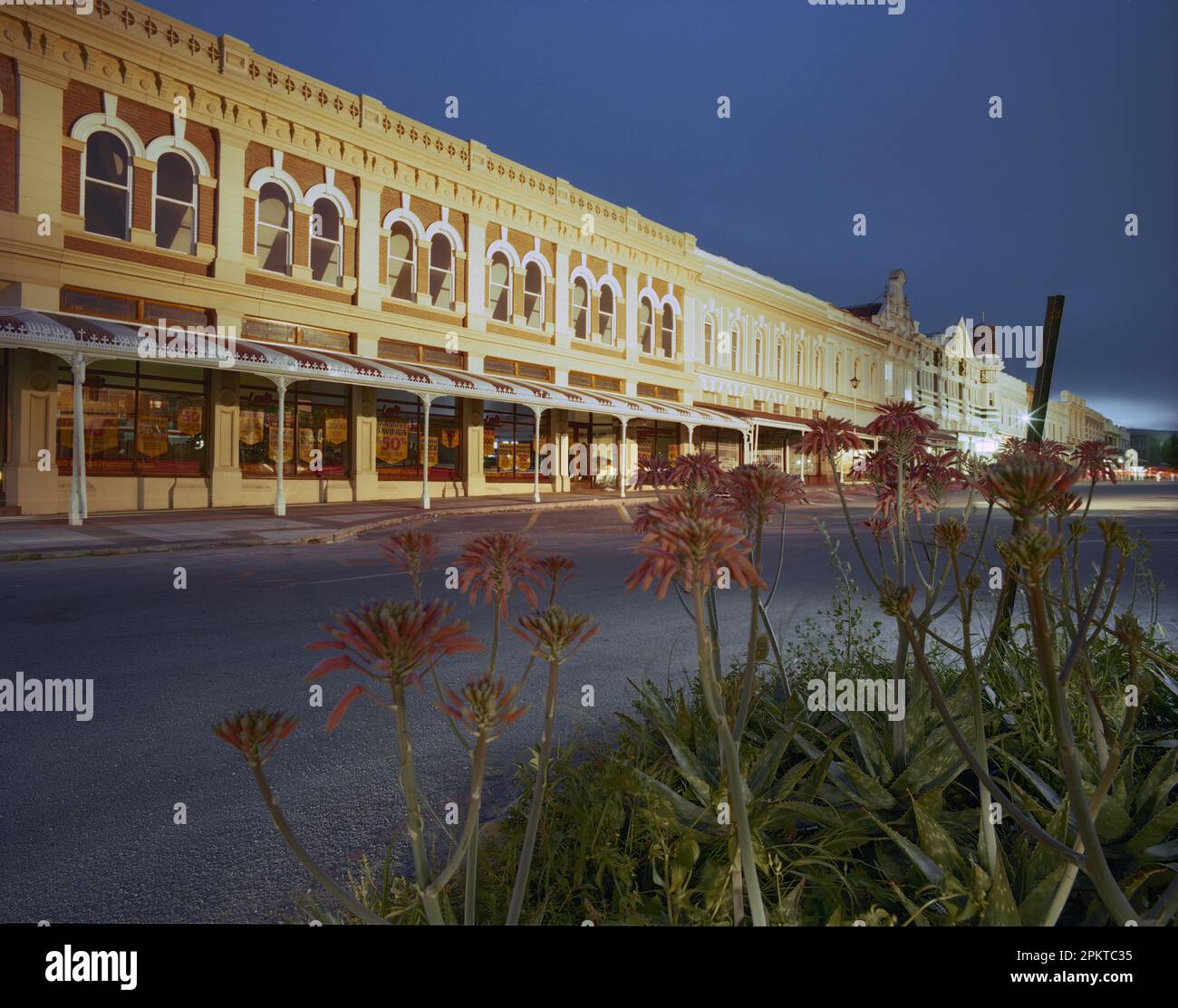 Old colonial buildings line Cathedral Square in the university city of ...