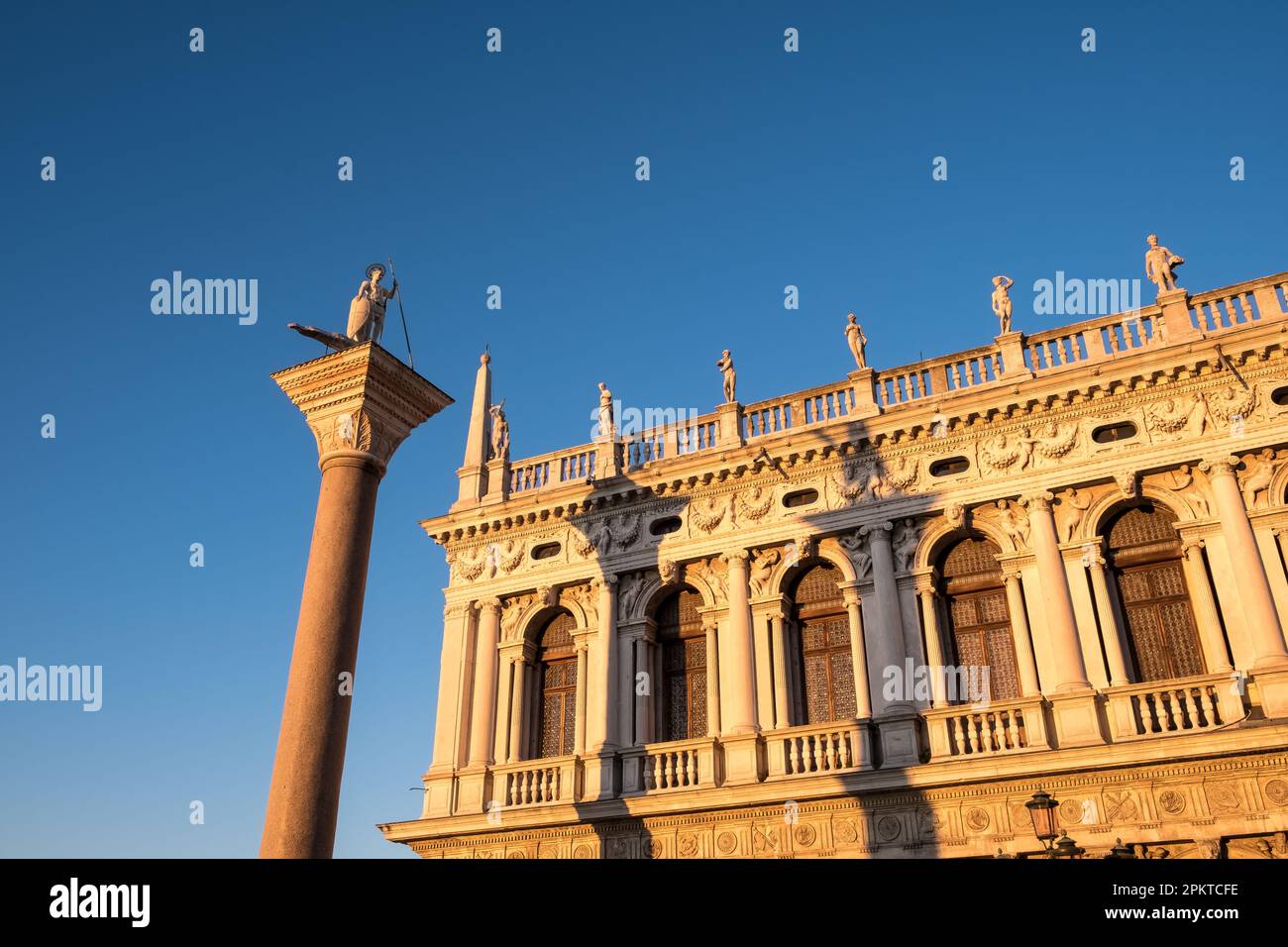 The Marciana Library (Library of Saint Mark), one of the earliest ...
