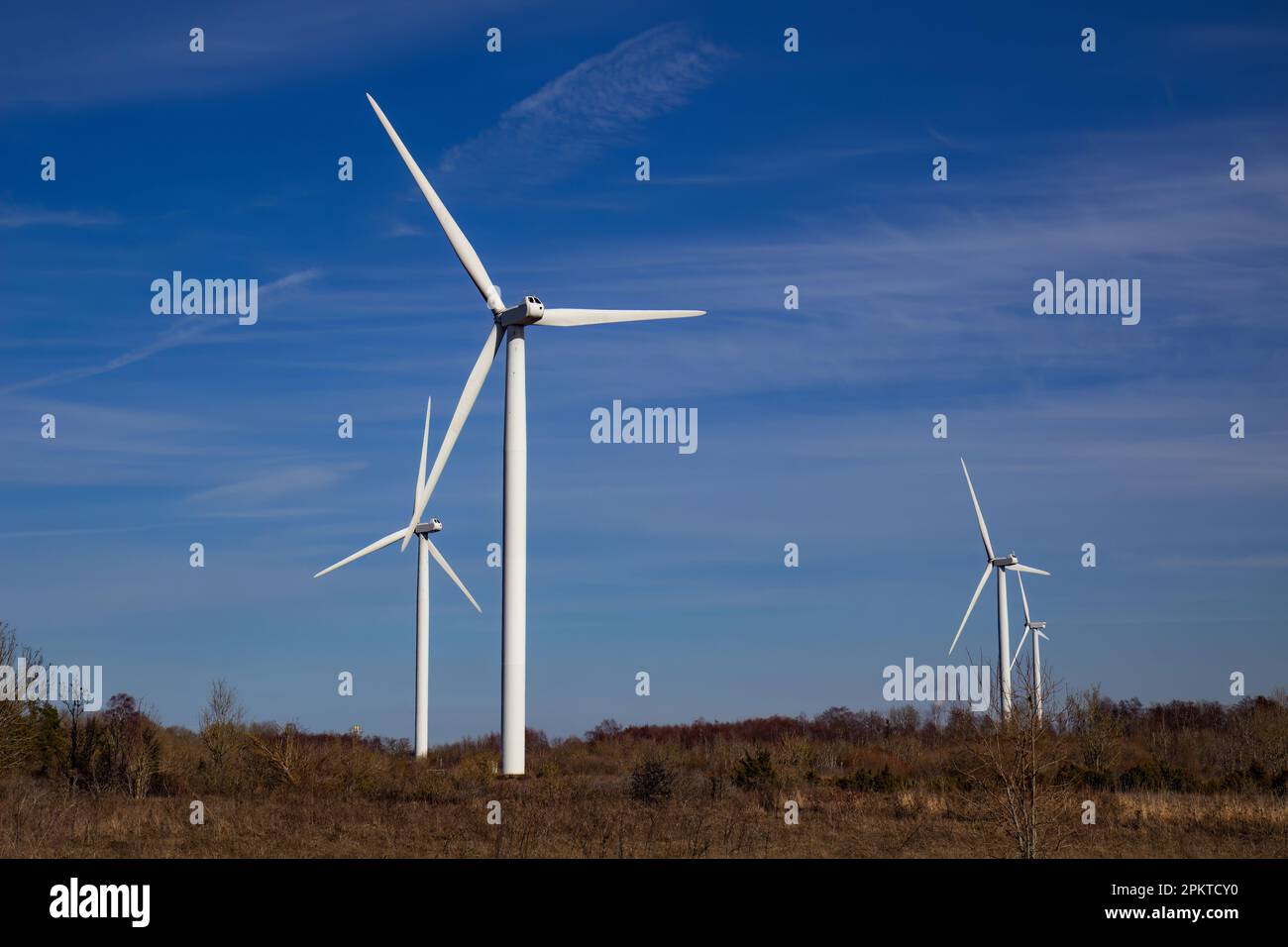 Modern Windmill Farm