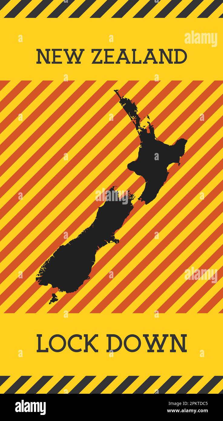 New zealand hazard road sign Stock Vector Images - Alamy