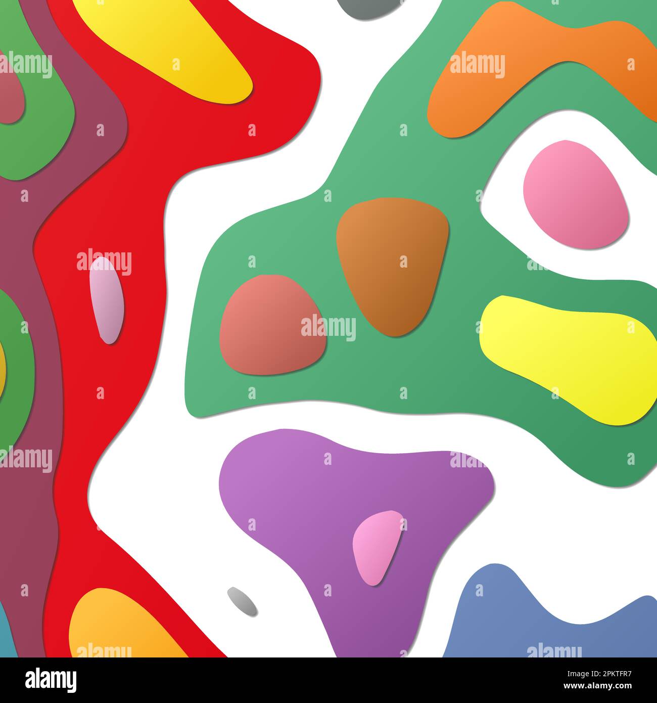 3d shapes template realistic Stock Vector Images - Alamy