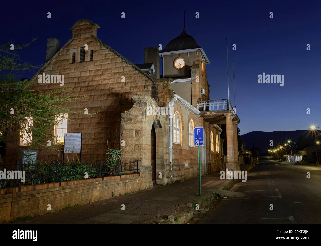 The town hall of Utrecht just before dawn Stock Photo - Alamy