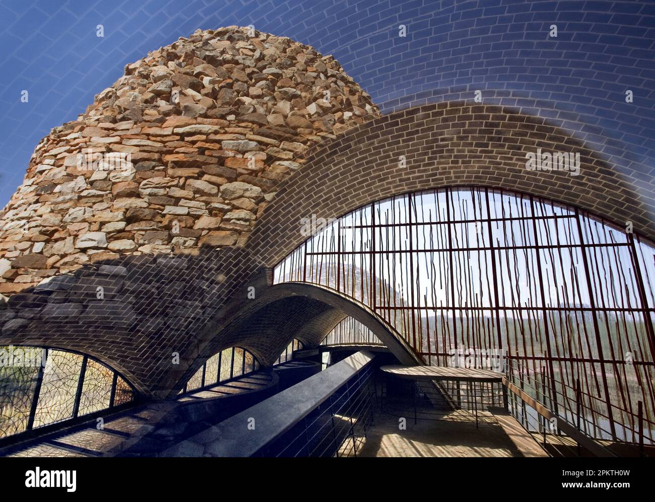 Mapungubwe interpretation centre is situated at the confluence of the ...